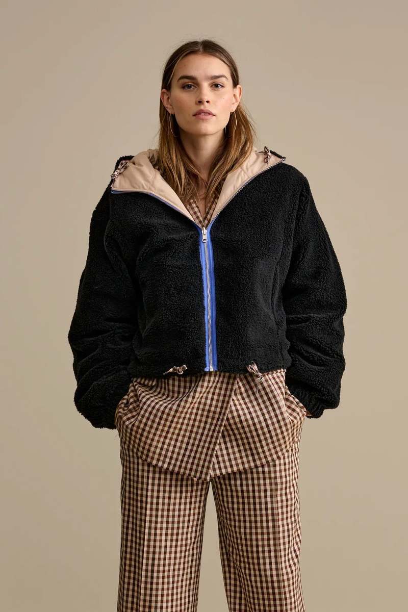 Bellerose Loud Jacket - Smoke Grey/ Black | Garmentory