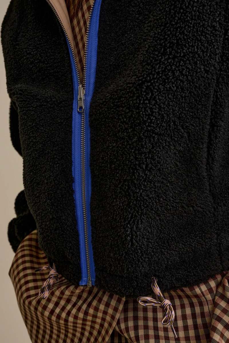 Bellerose Loud Jacket - Smoke Grey/ Black | Garmentory