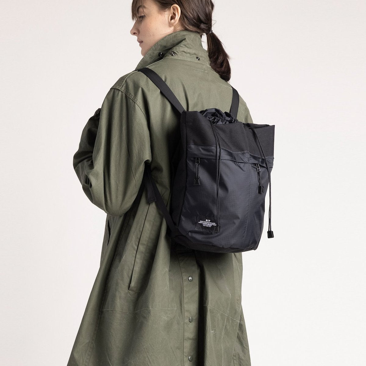 Bags in Progress Bucket Backpack - Black | Garmentory