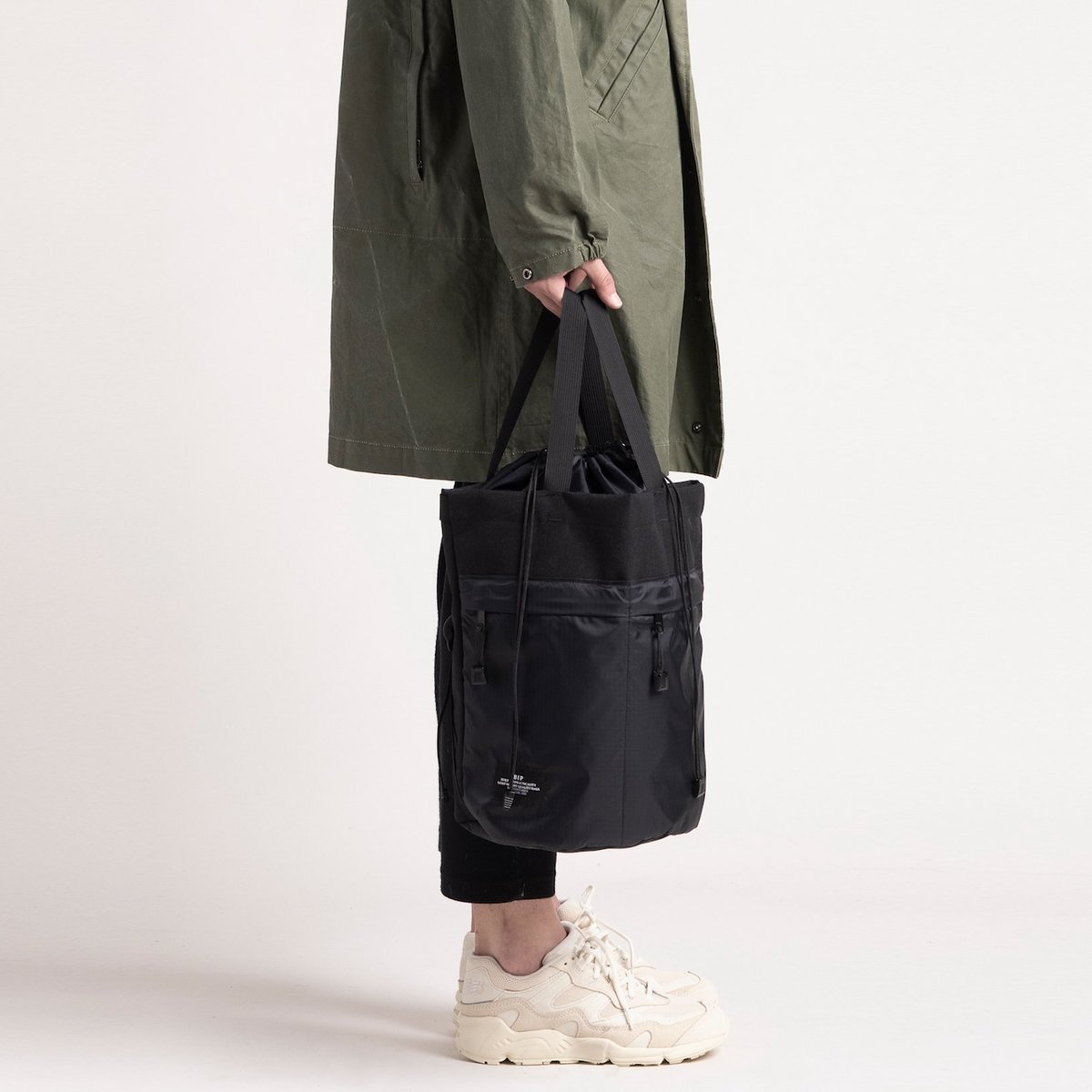 Bags in Progress Bucket Backpack - Black | Garmentory