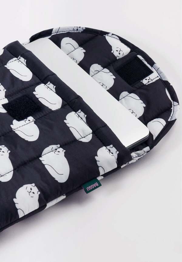 BAGGU Puffy Laptop Sleeve 13" - fluffy cat | Garmentory