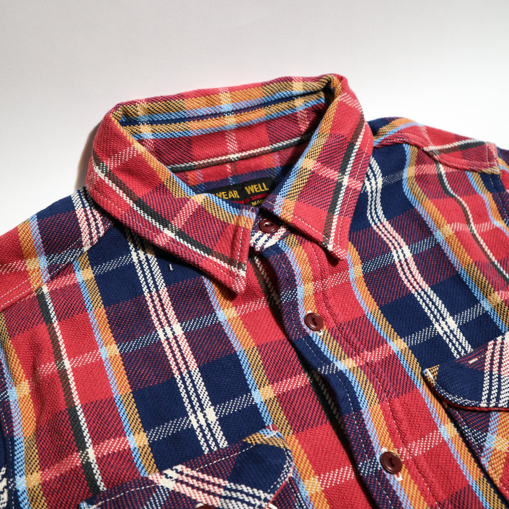 UES Heavy Flannel Shirt - D-Type Pink | Garmentory