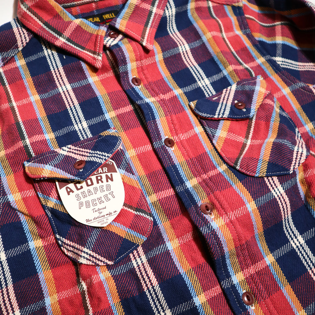 UES Heavy Flannel Shirt - D-Type Pink | Garmentory