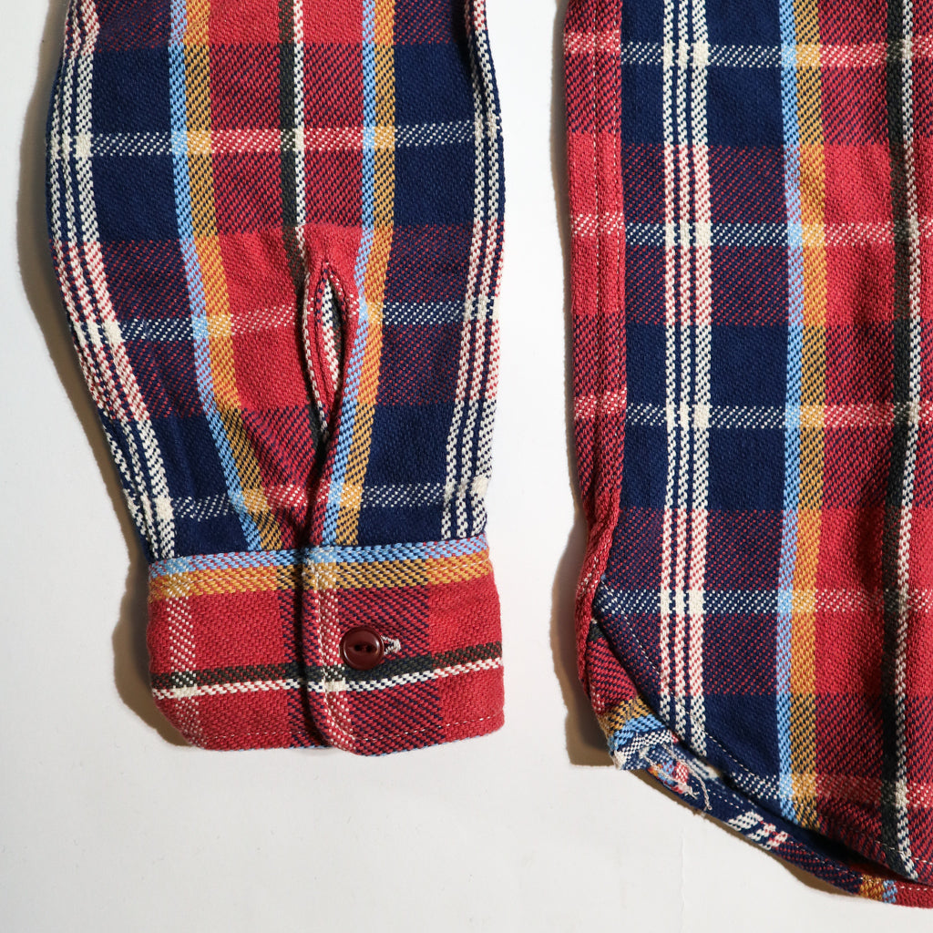 UES Heavy Flannel Shirt - D-Type Pink | Garmentory