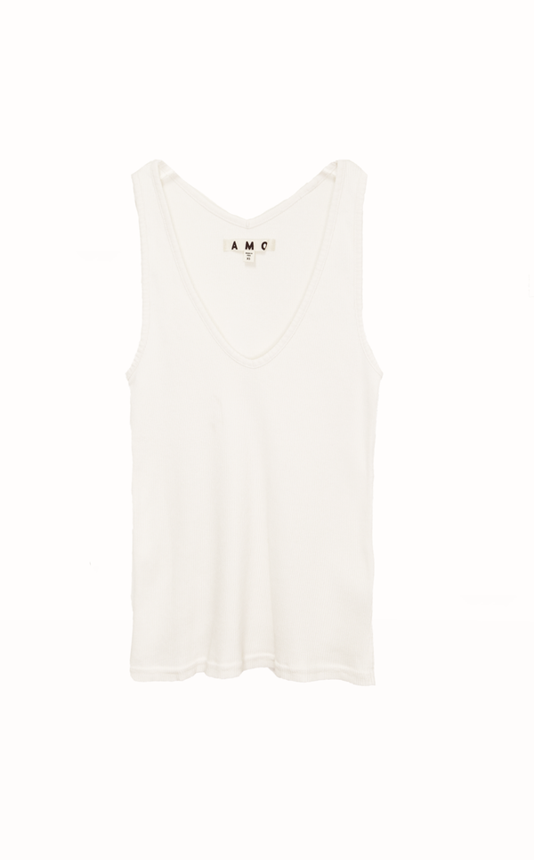 amo denim Deeply Tank - Off White | Garmentory