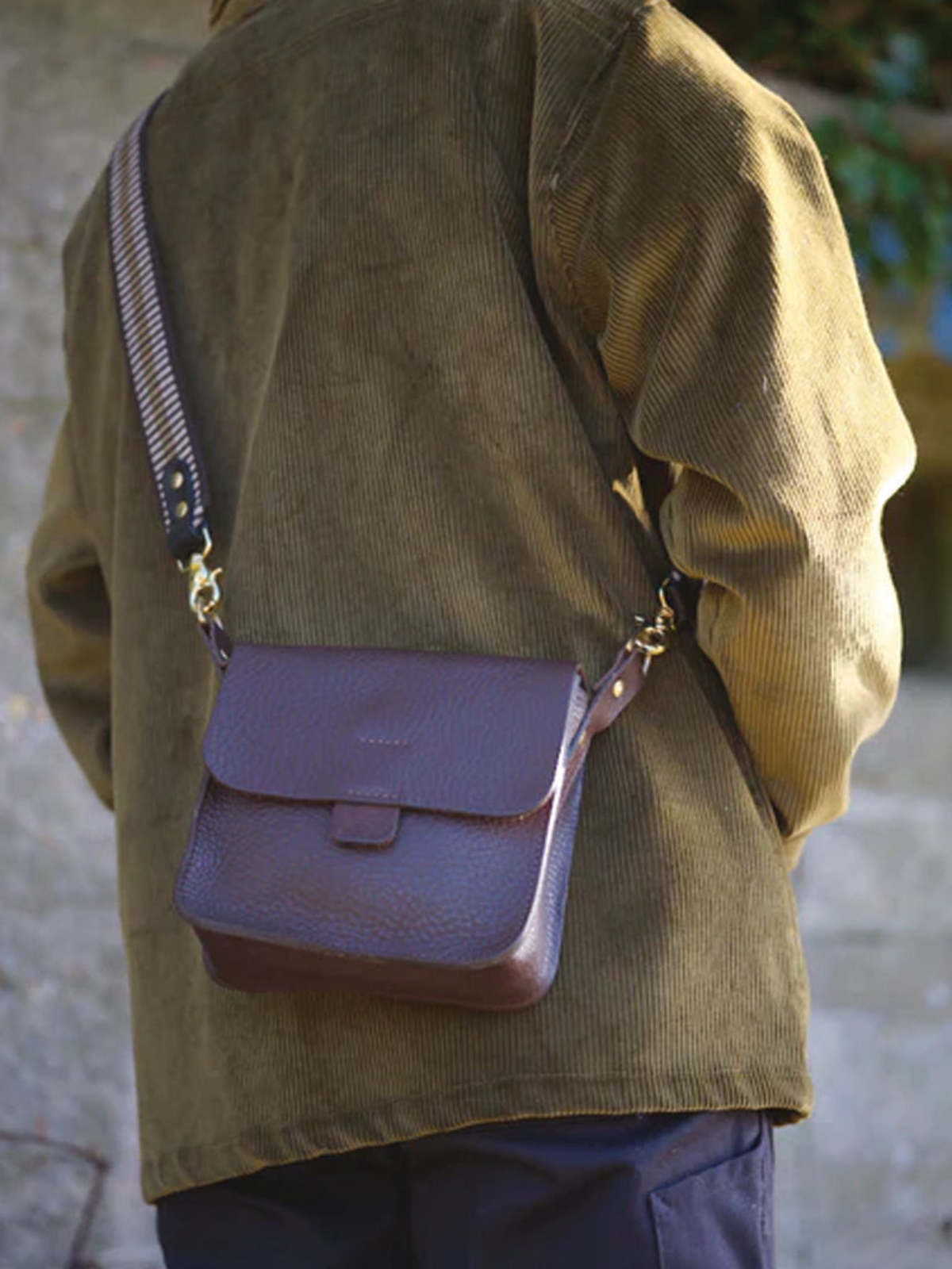 Kate Sheridan Square Tab Bag - Chocolate | Garmentory