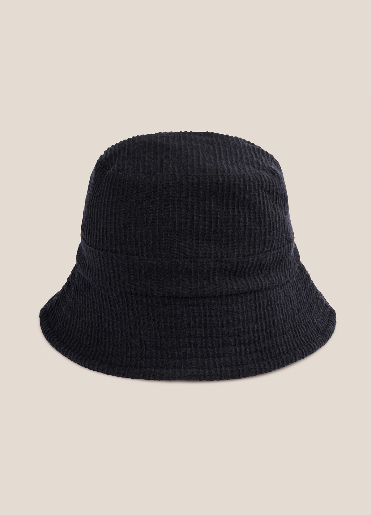 YMC Bucket Hat - Seersucker Cord Navy | Garmentory
