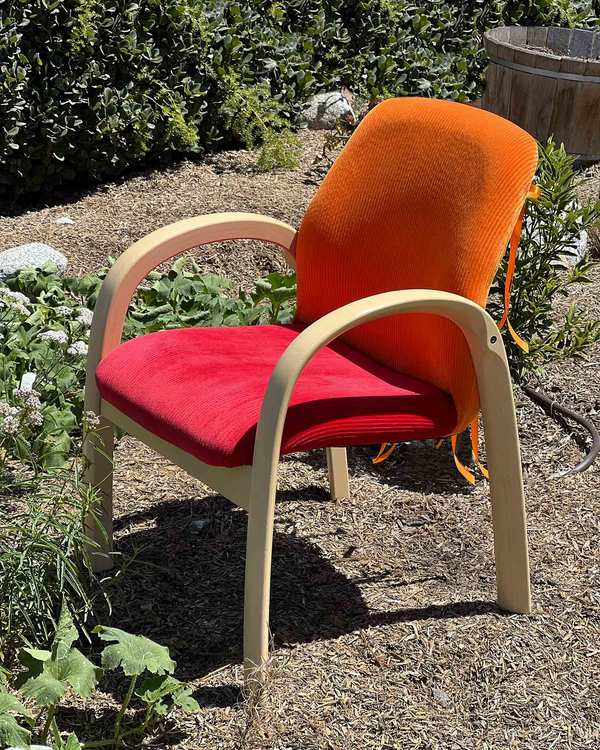 Vintage KkCo Reworked Bow Tied Kkco Chair | Garmentory