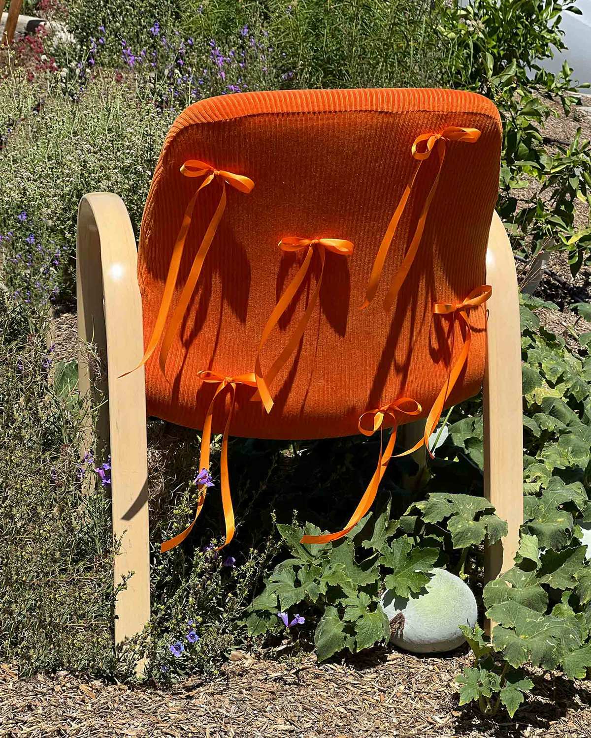 Vintage KkCo Reworked Bow Tied Kkco Chair | Garmentory