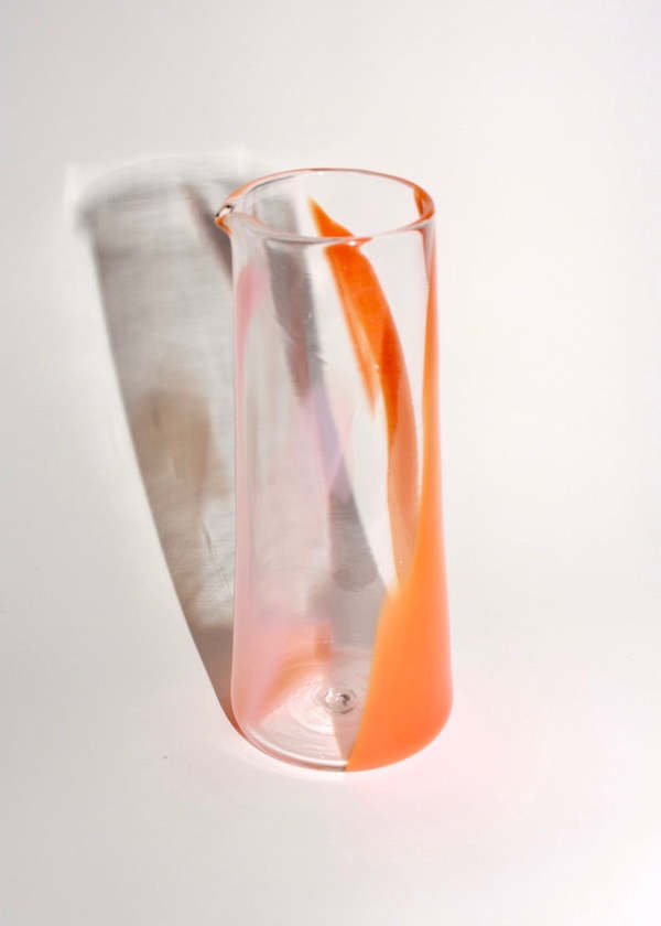 Bow Glassworks Pitcher - Orange/Peach | Garmentory