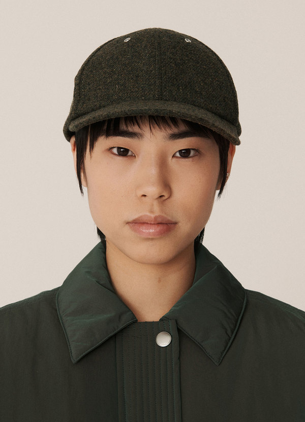 YMC Merino Baseball Cap - Green | Garmentory
