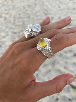 Simuero Manta Ring - Silver | Garmentory