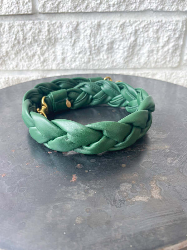 Clare V. Braided Shoulder Strap - Evergreen Nappa | Garmentory
