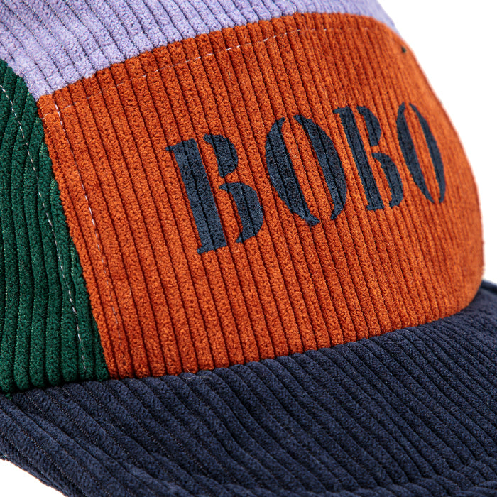 Kids Bobo Choses Child Colour Block Corduroy Cap - Multicolour | Garmentory