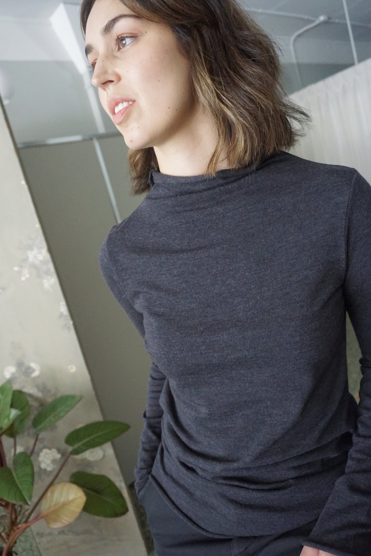 Labo.Art Vulcano Turtleneck - Charcoal | Garmentory