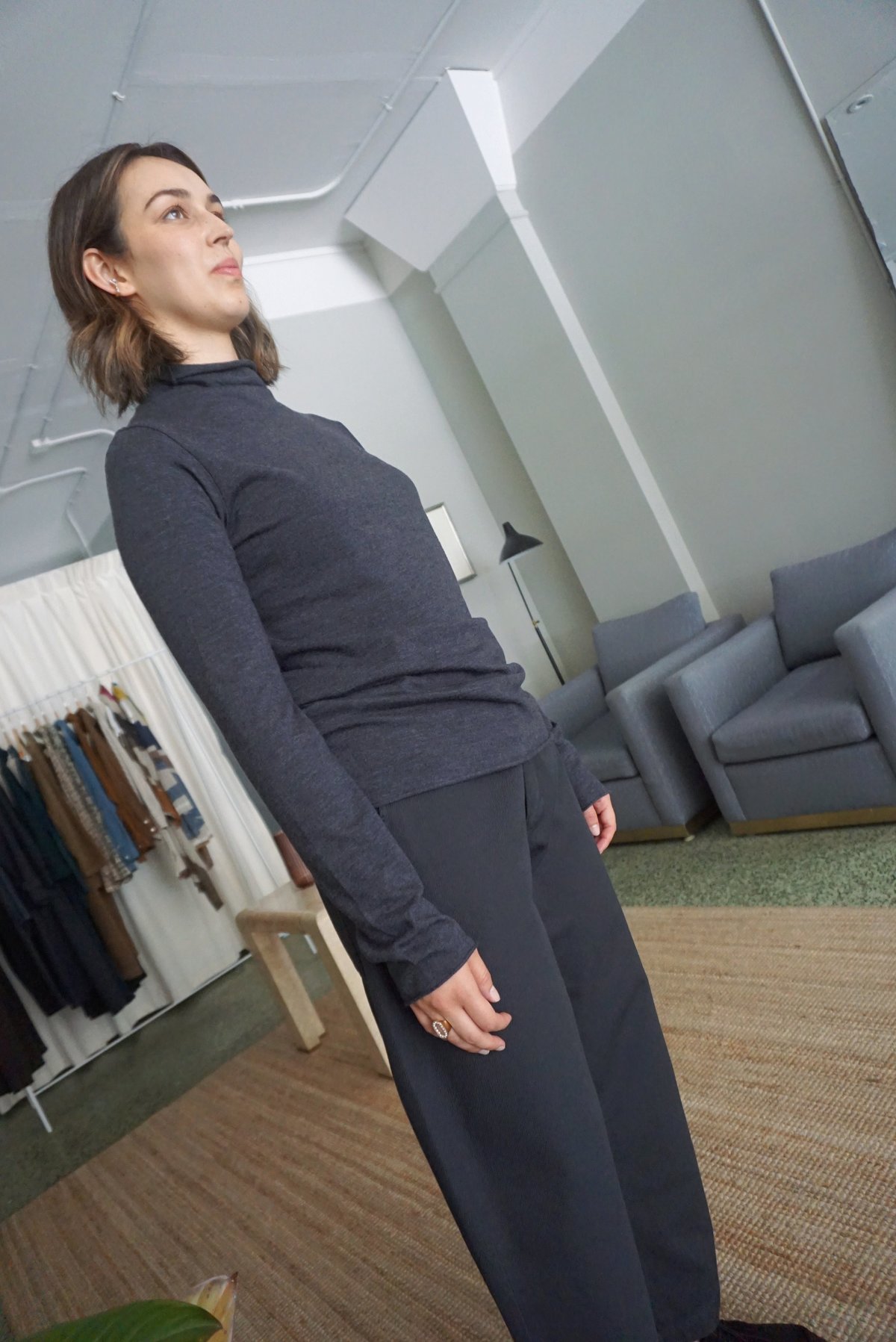 Labo.Art Vulcano Turtleneck - Charcoal | Garmentory