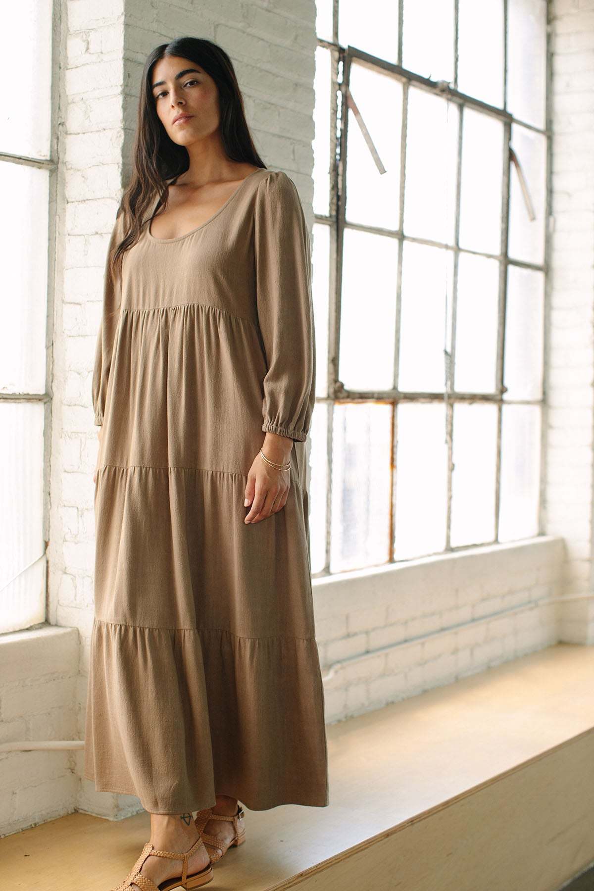 Rachel Pally Alice Linen Dress - Hazelnut | Garmentory