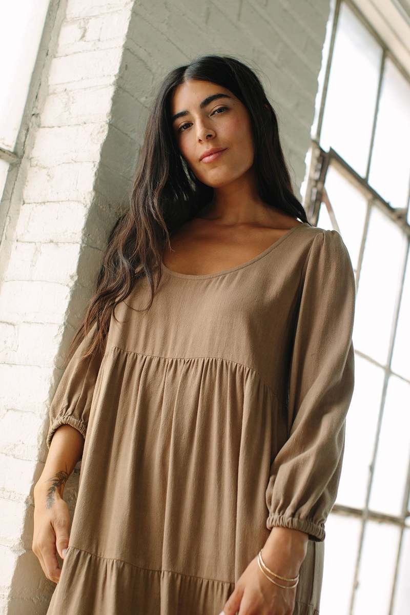 Rachel Pally Alice Linen Dress - Hazelnut | Garmentory