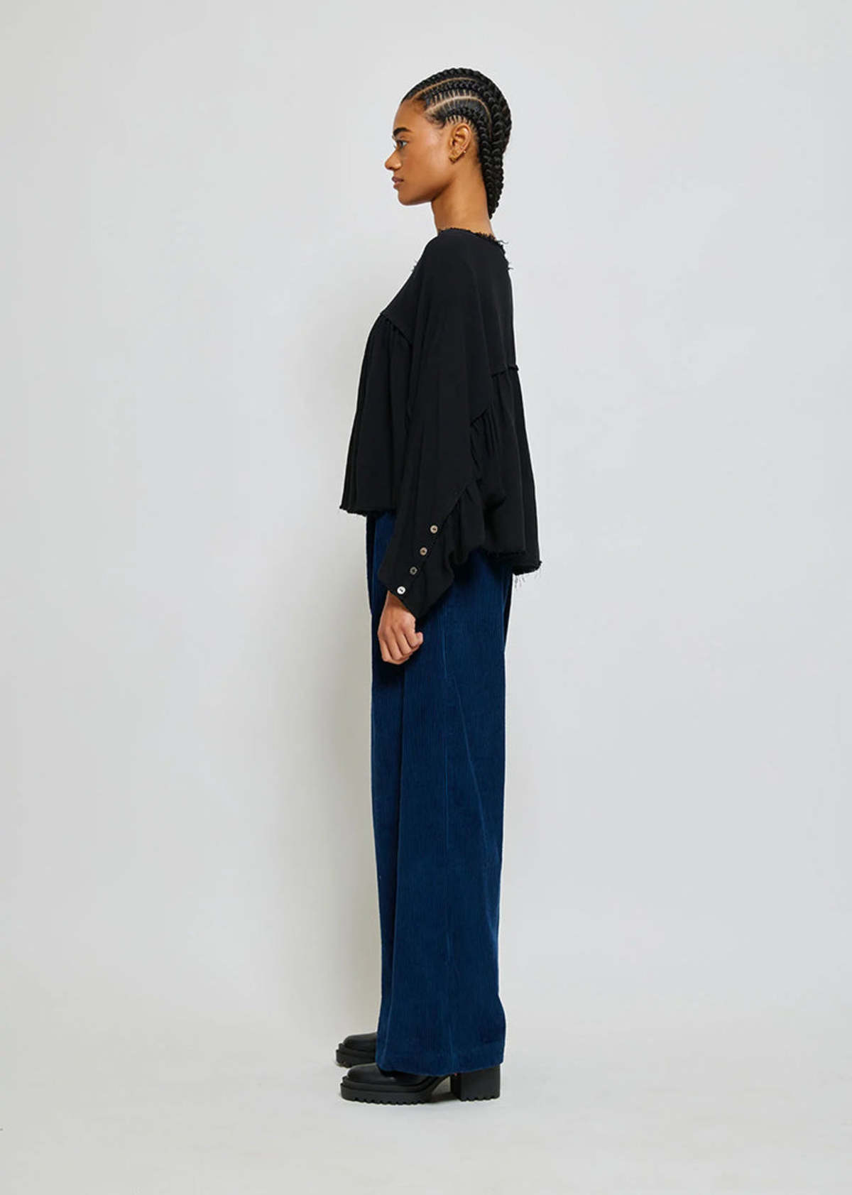 Atelier Delphine Serwa Top - Black | Garmentory