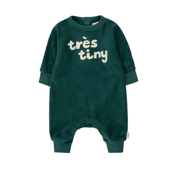 Tinycottons Tres Tiny Baby One Piece - Green | Garmentory