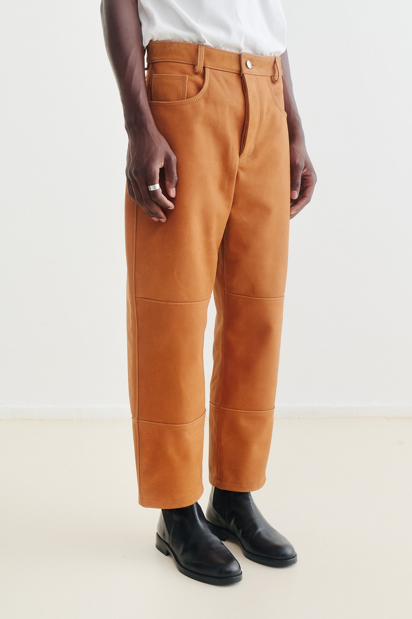 A Kind of Guise Sunderland Leather Pants - Butter Pecan | Garmentory