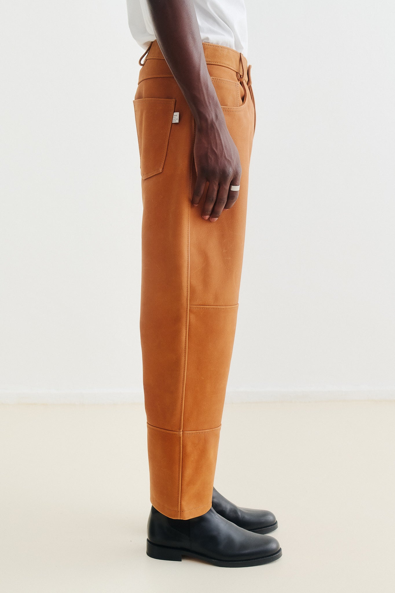 A Kind of Guise Sunderland Leather Pants - Butter Pecan | Garmentory