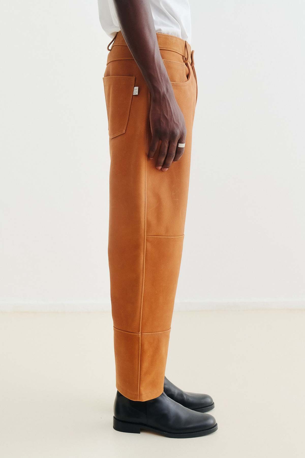 A Kind of Guise Sunderland Leather Pants - Butter Pecan | Garmentory