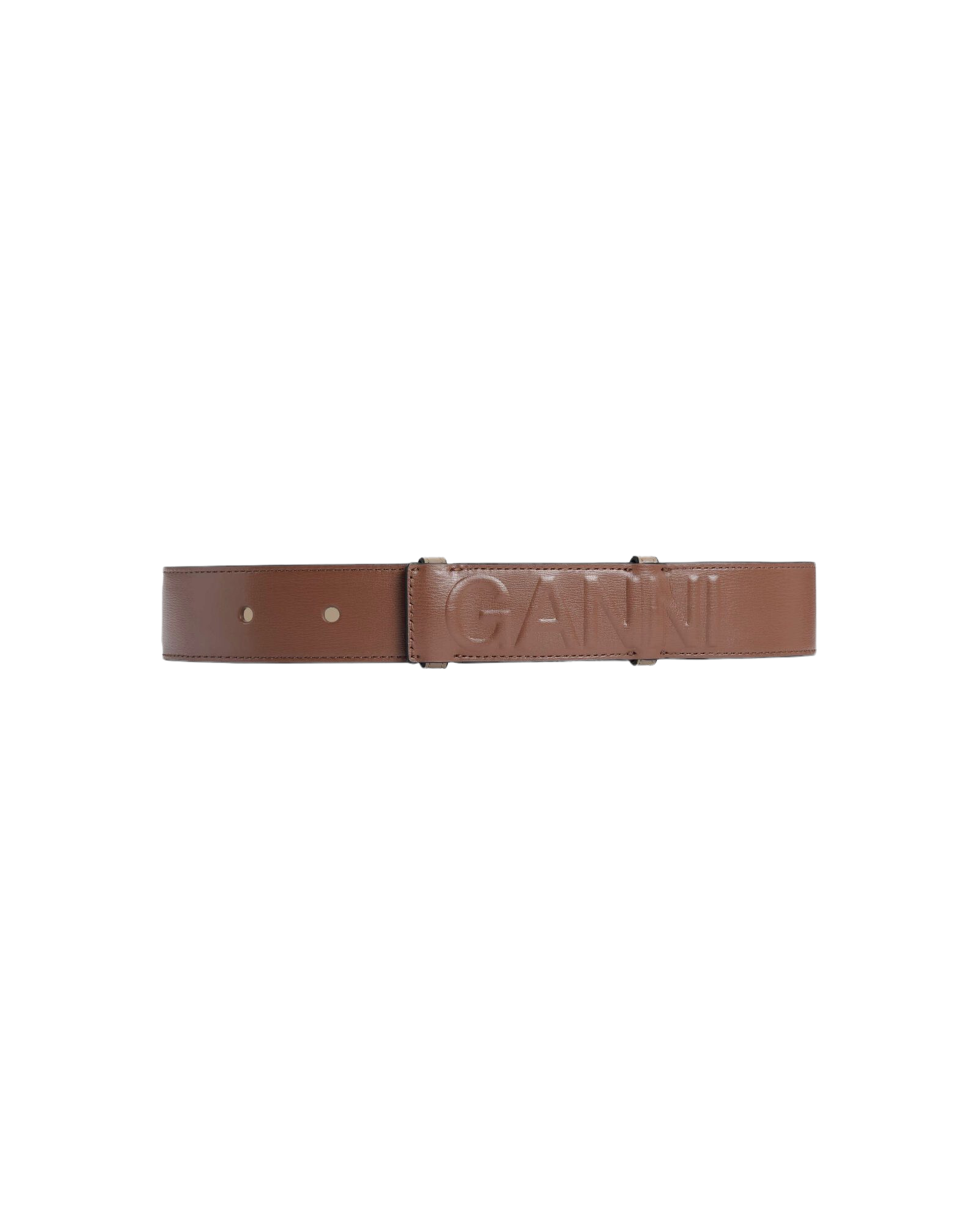 Ganni Belt - Cognac | Garmentory