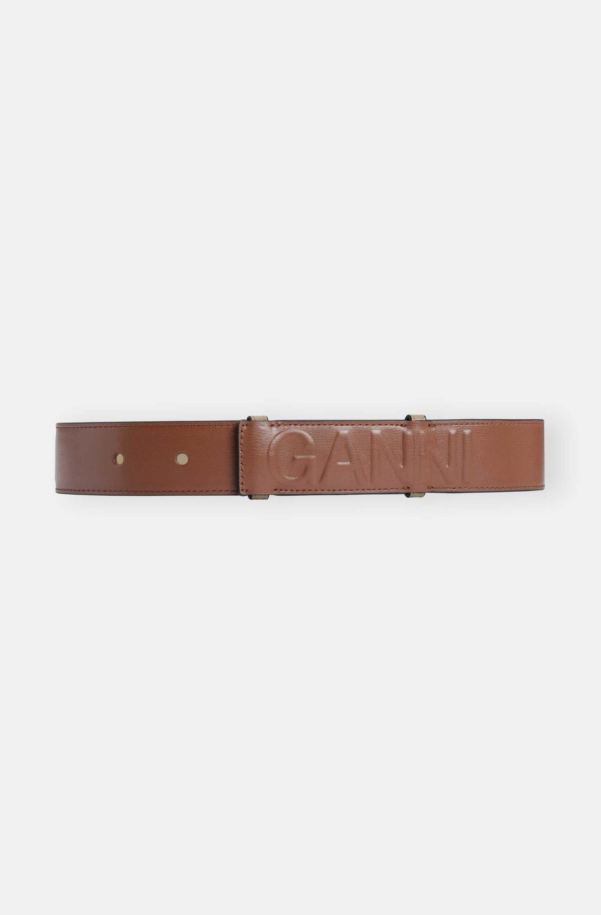 Ganni Belt - Cognac | Garmentory