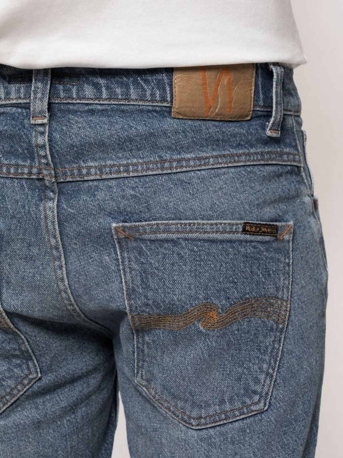 Nudie Jeans Grim Tim Jeans - Blue Age | Garmentory