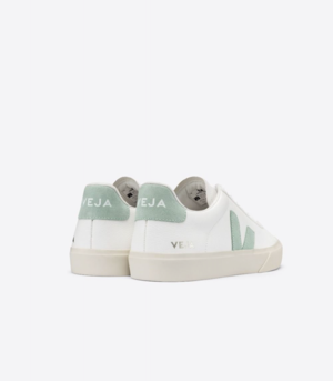 Veja Campo Leather Sneakers - Extra White/Matcha | Garmentory