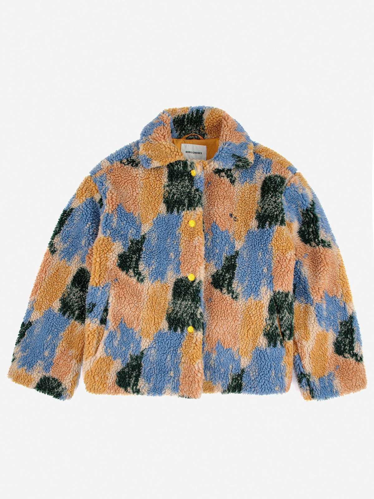 Bobo Choses Shadows Recycled Shearling Jacket - Multi | Garmentory