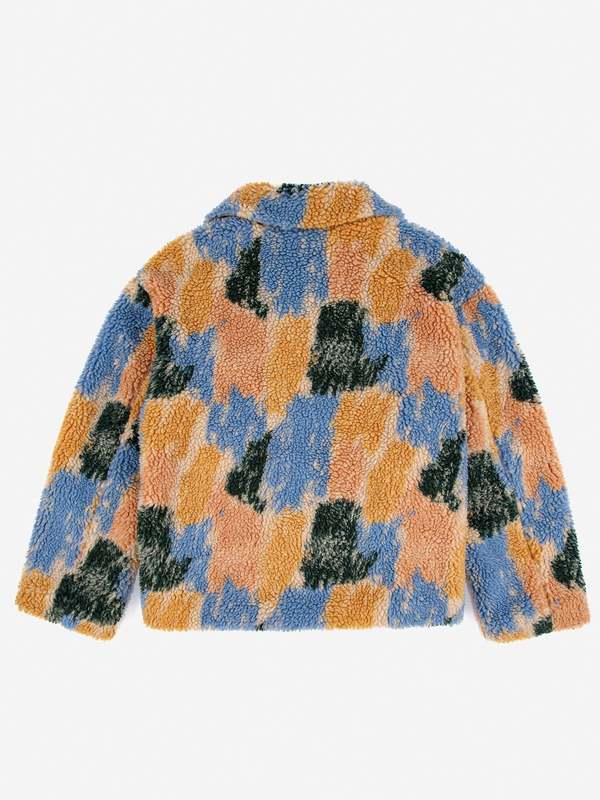 Bobo Choses Shadows Recycled Shearling Jacket - Multi | Garmentory