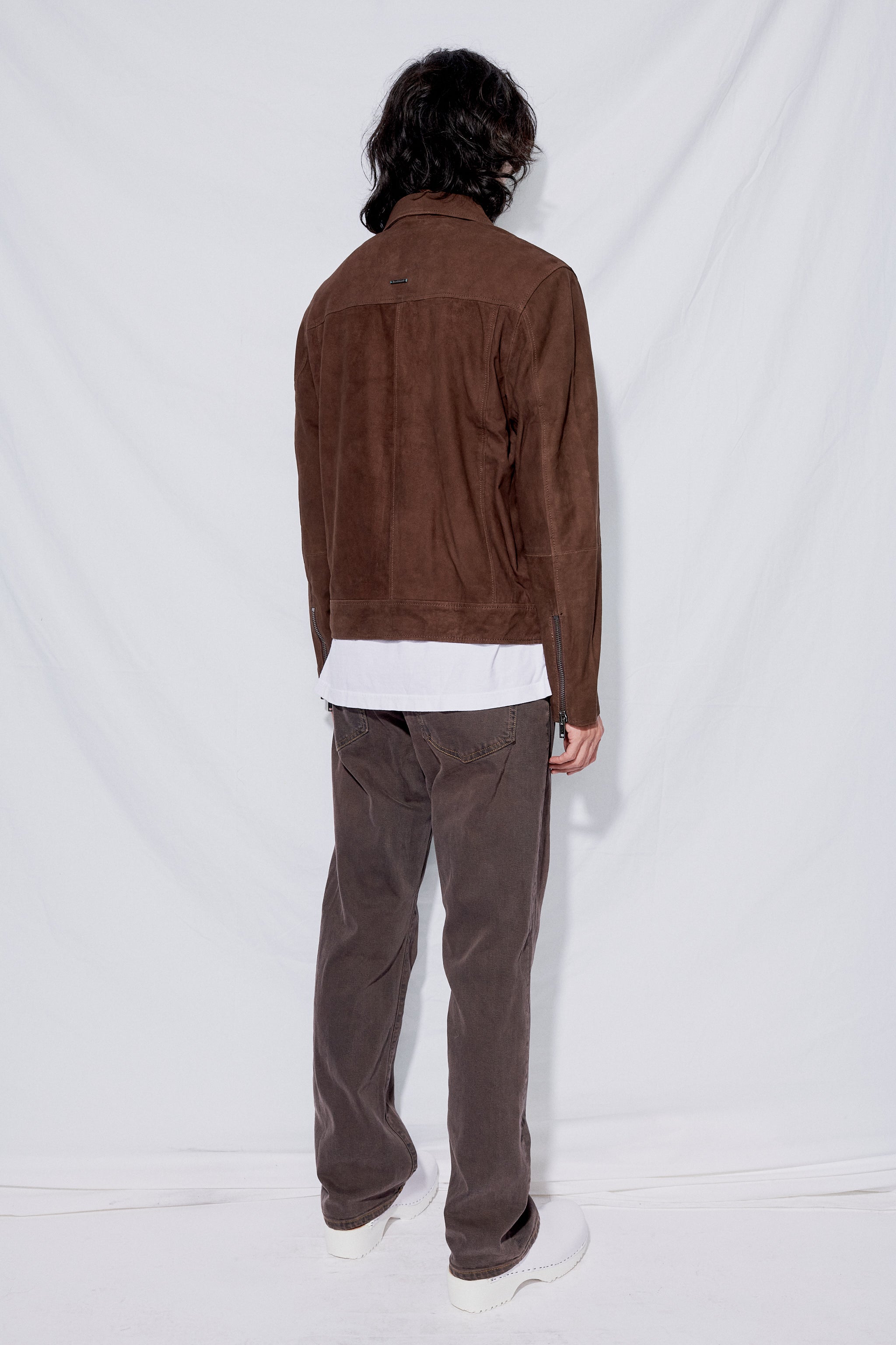 DEADWOOD Sharpe Suede Jacket - Brown | Garmentory