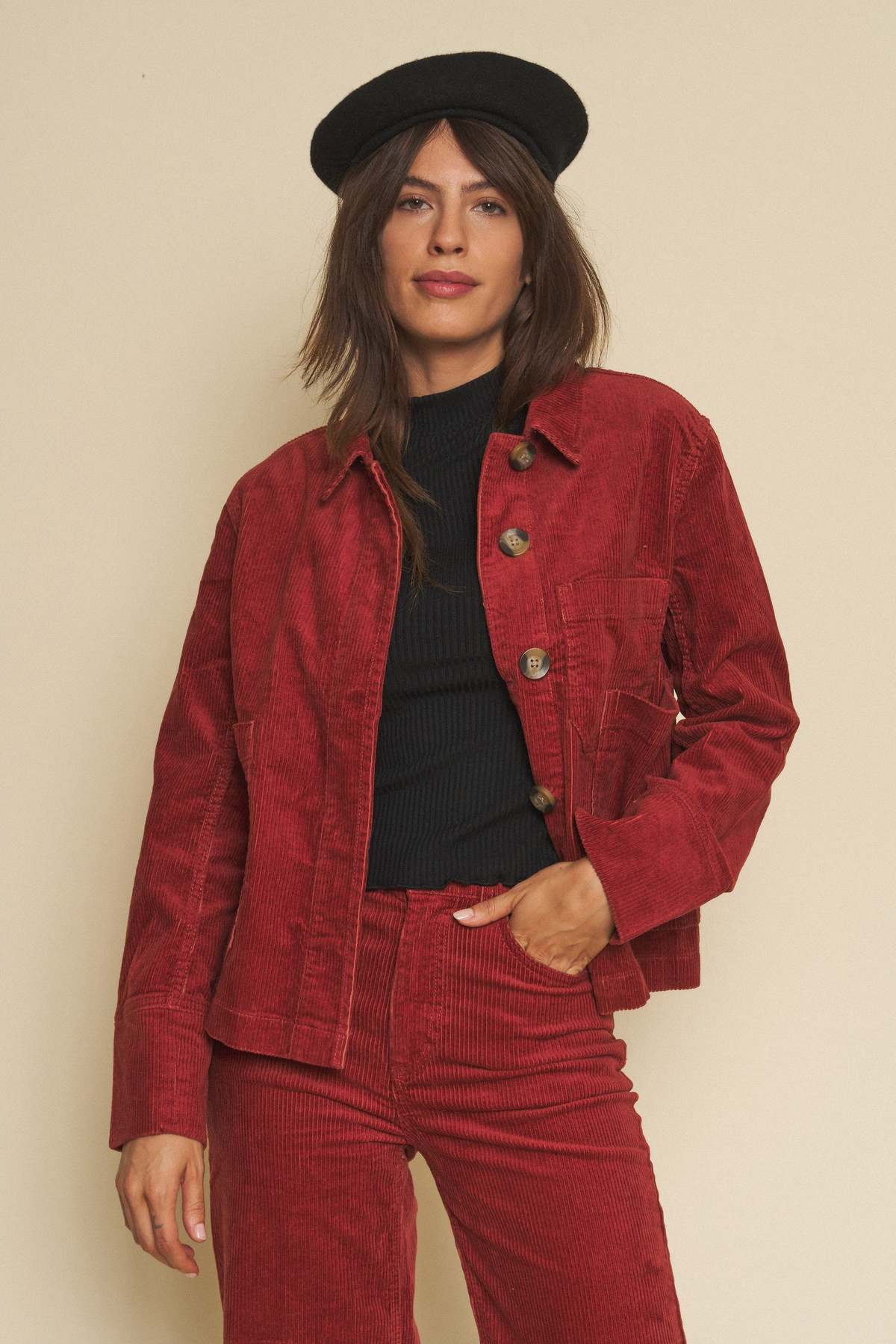 Whimsy + Row Hayden Jacket - Sienna Cord | Garmentory