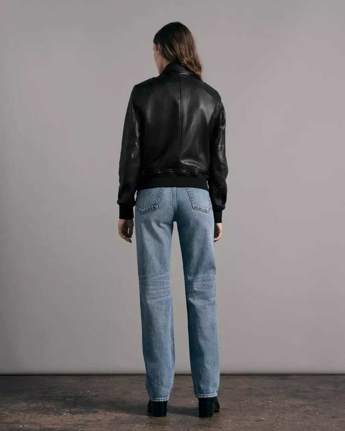Rag & Bone Andrea Leather Jacket - Black | Garmentory