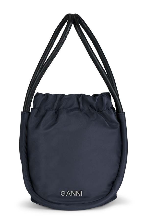 Ganni Knot Mini Purse - Sky Captain | Garmentory