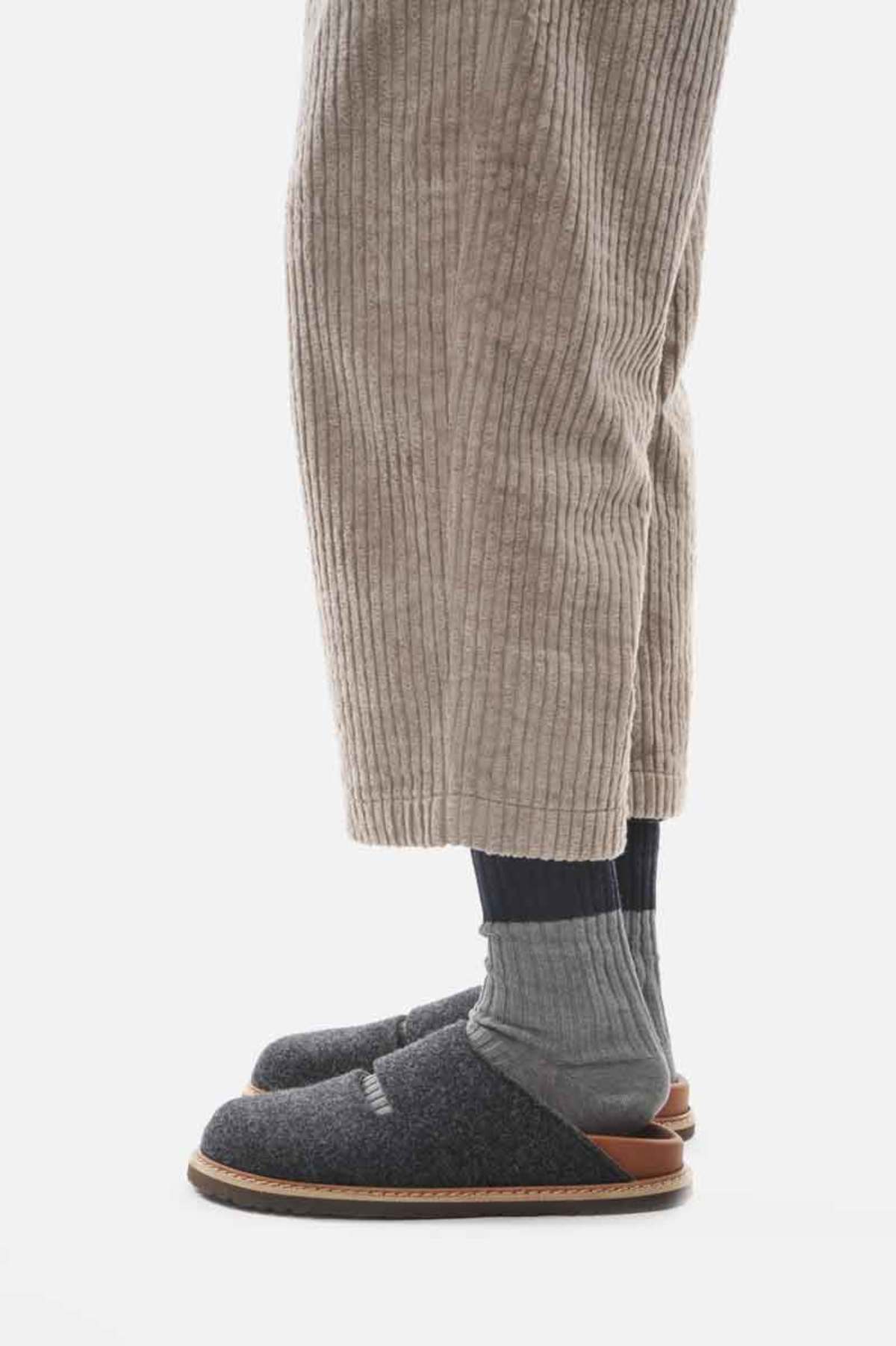 Sofie D'Hoore Wool Felted Mules - Charcoal | Garmentory