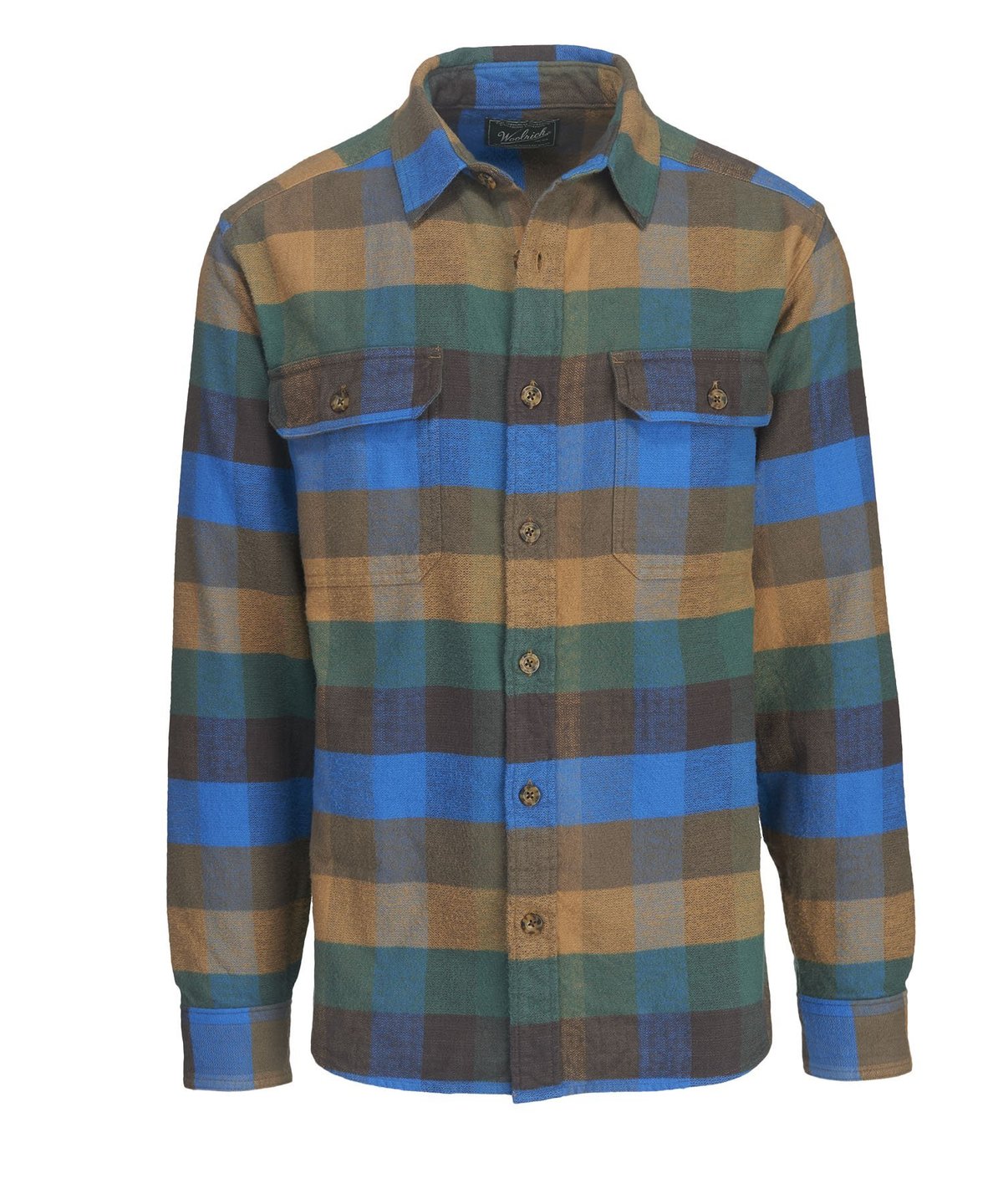 Woolrich Oxbow Bend Plaid Flannel Shirt - Multi Check | Garmentory