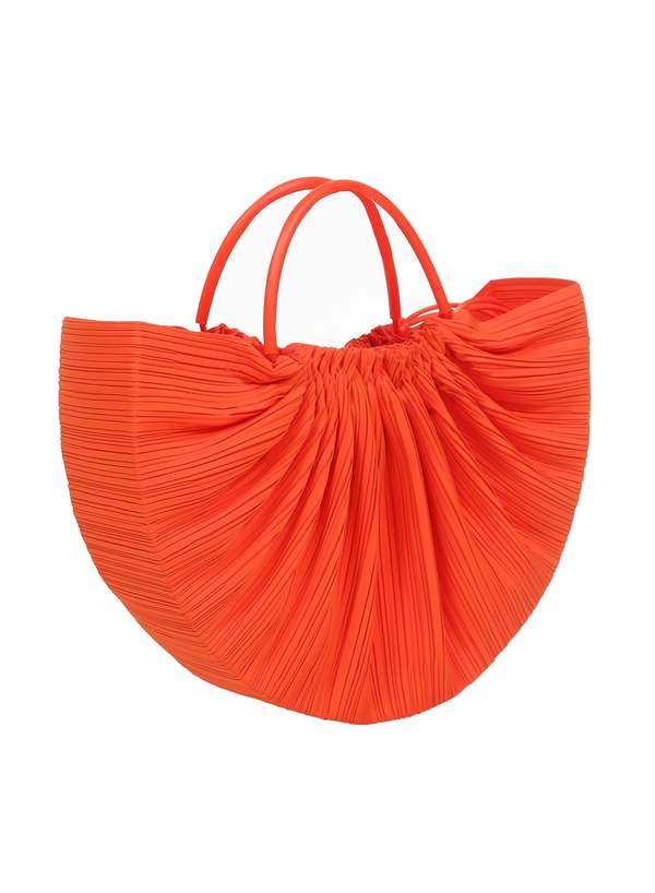 Pleats Please Issey Miyake Basket Bag - Dark Orange | Garmentory