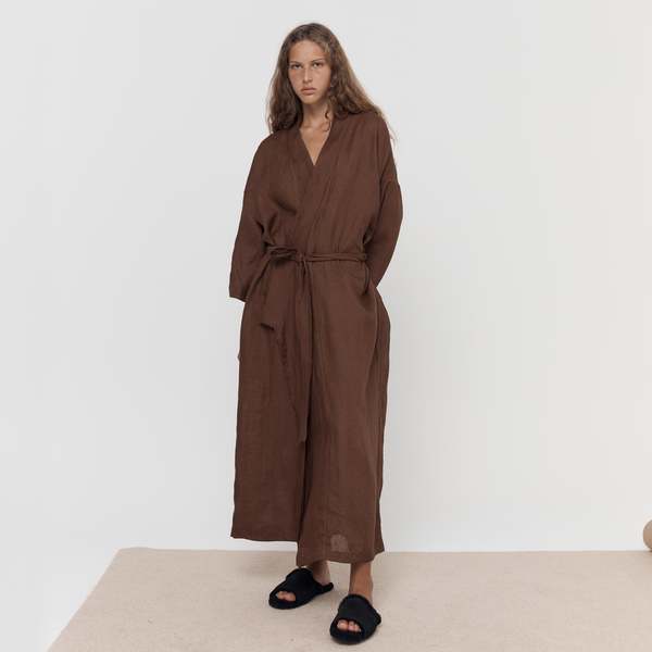 Deiji Studios The 02 Robe - Tobacco | Garmentory
