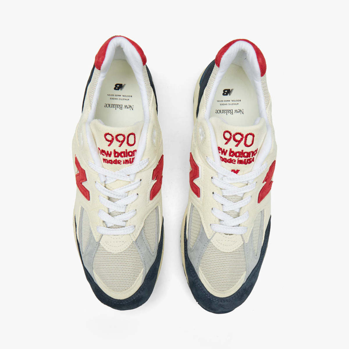 New Balance Shoes - White/Navy | Garmentory