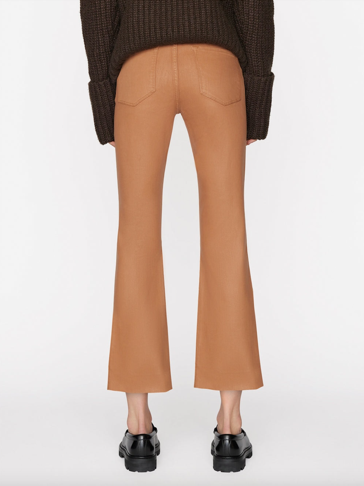 FRAME Denim Le Crop Mini Boot - Latte | Garmentory