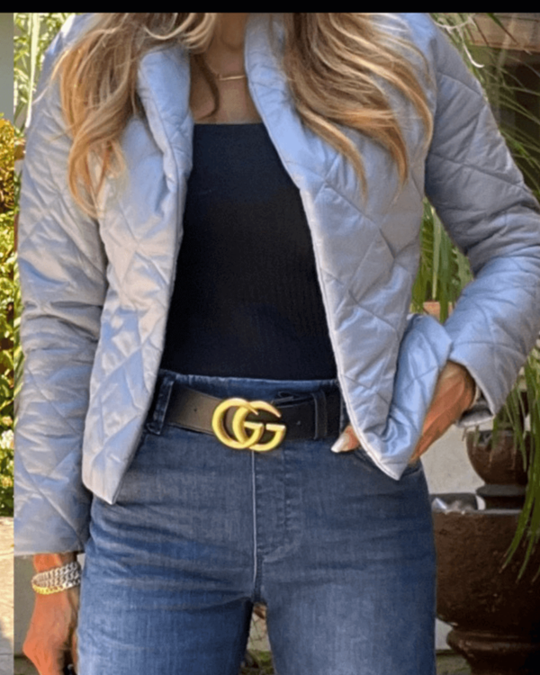 Bevy Flog Puffer Jacket - Light/Blue Gray | Garmentory