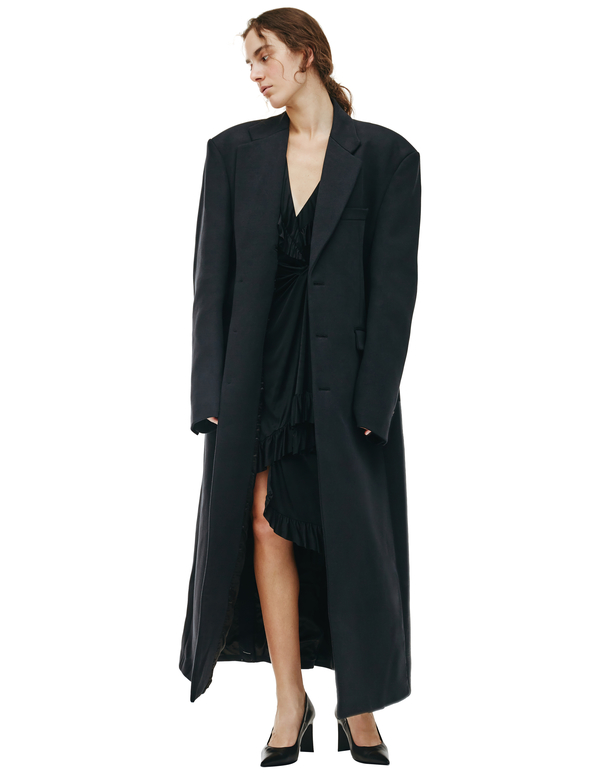 Vetements Oversized Cotton Coat | Garmentory