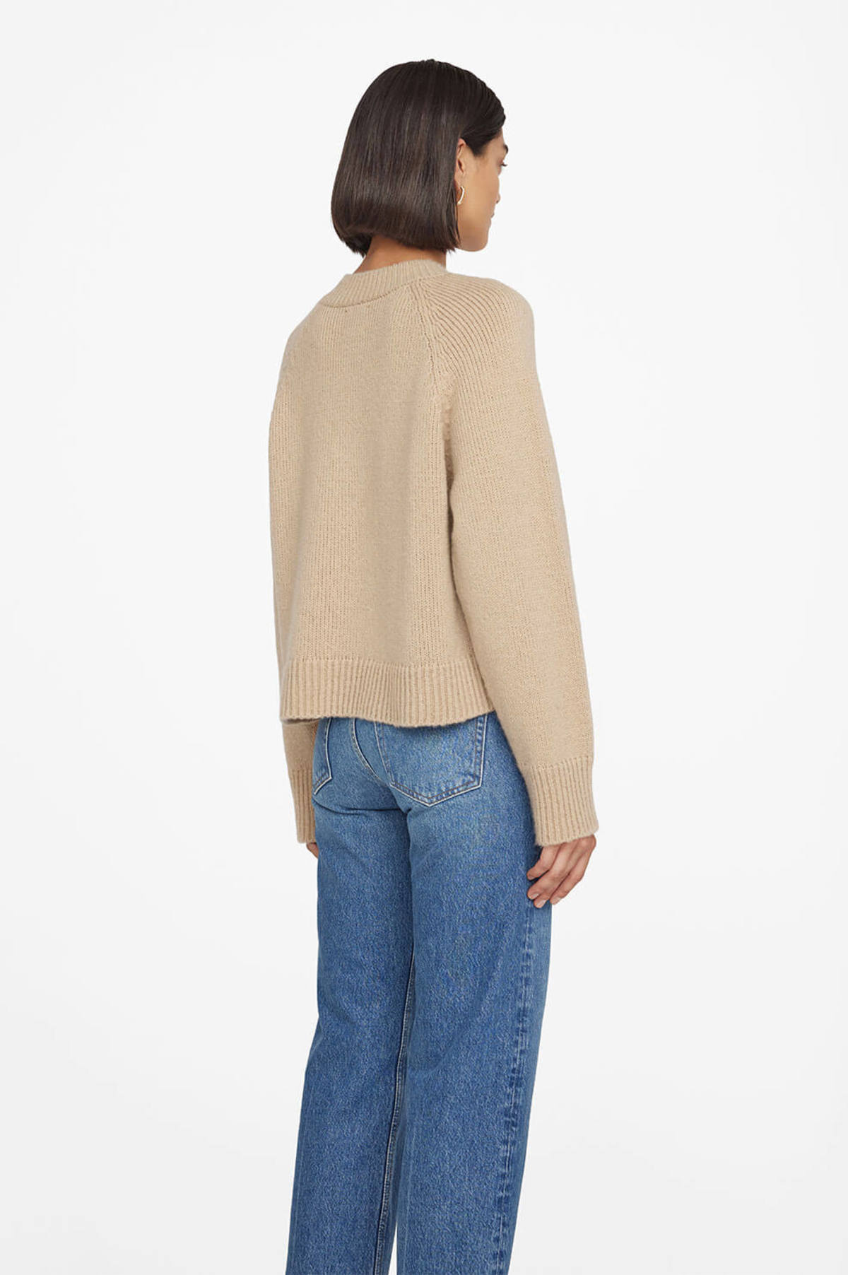 Anine Bing Kendrick Sweater - University Paris/Light Camel | Garmentory