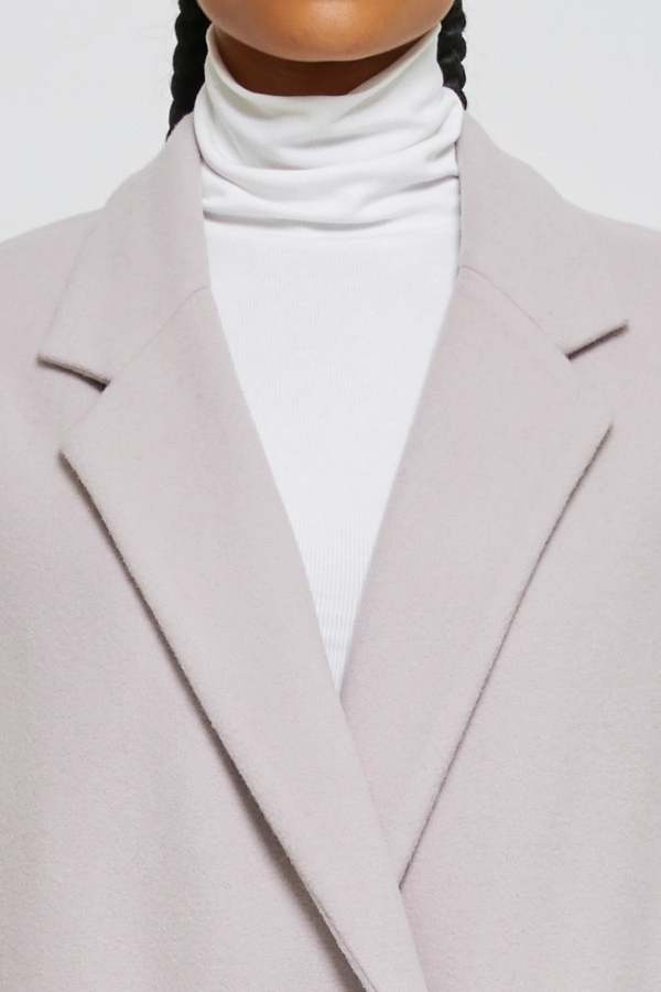 Atelier Delphine Daria Soft Wool Coat - Orchid Tint | Garmentory