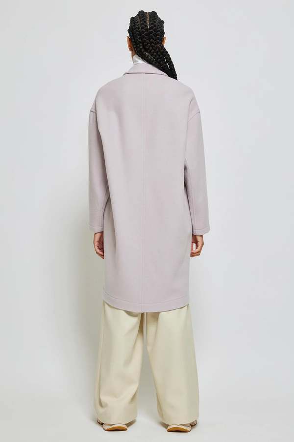 Atelier Delphine Daria Soft Wool Coat - Orchid Tint | Garmentory