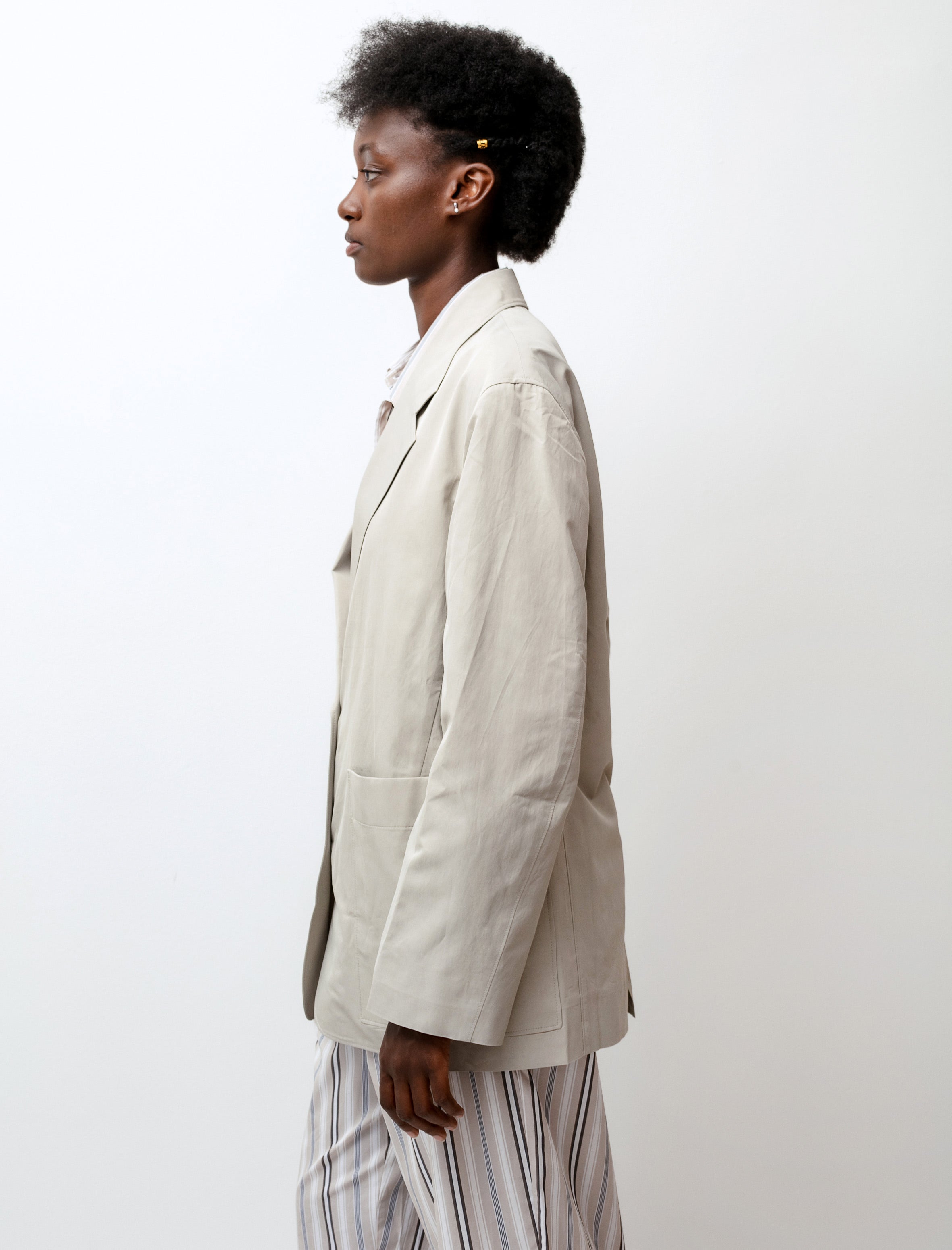 Studio Nicholson Conde Jacket - Dark Stone | Garmentory