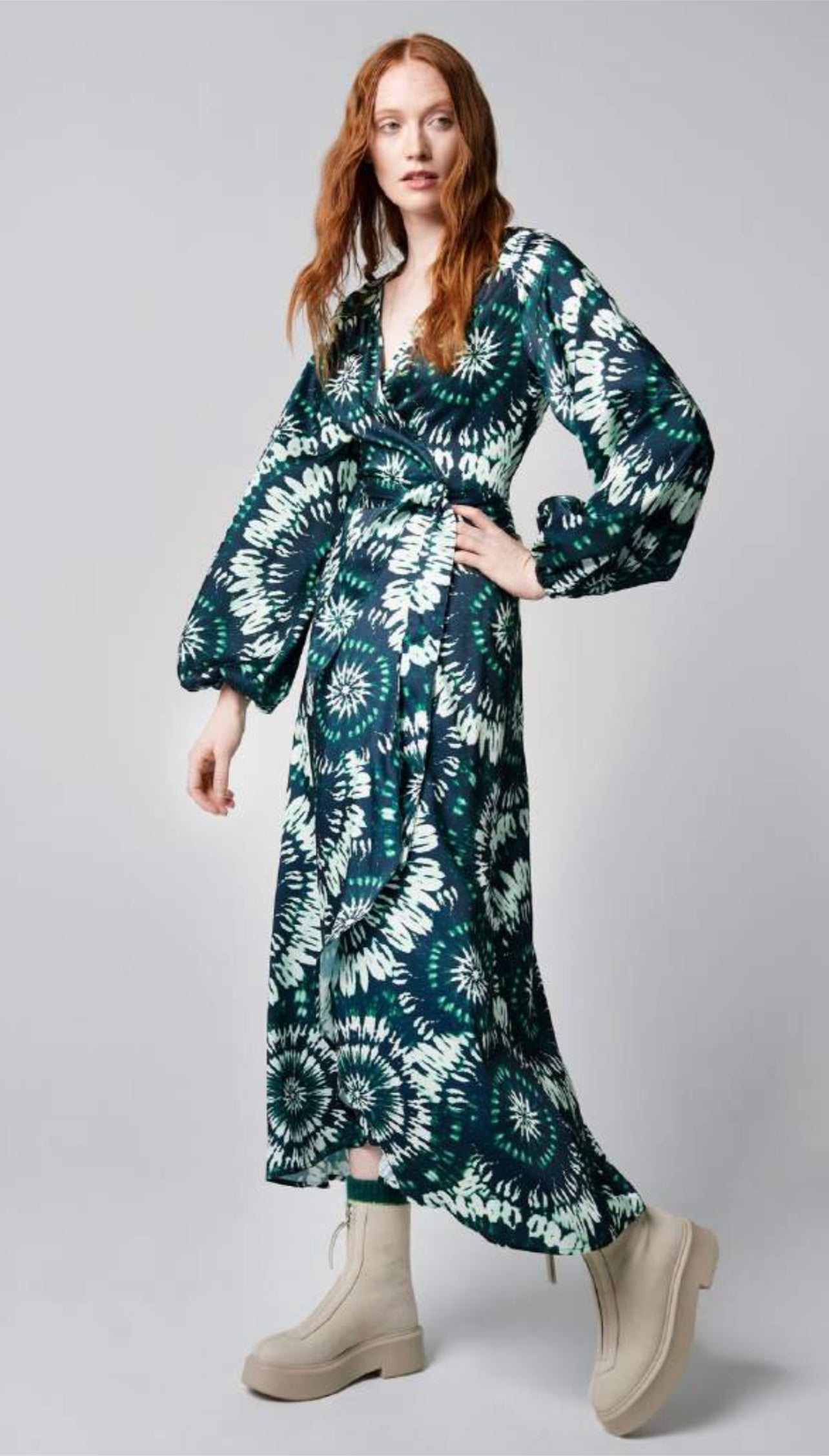Smythe Hostess Dress - Jade Mandala | Garmentory